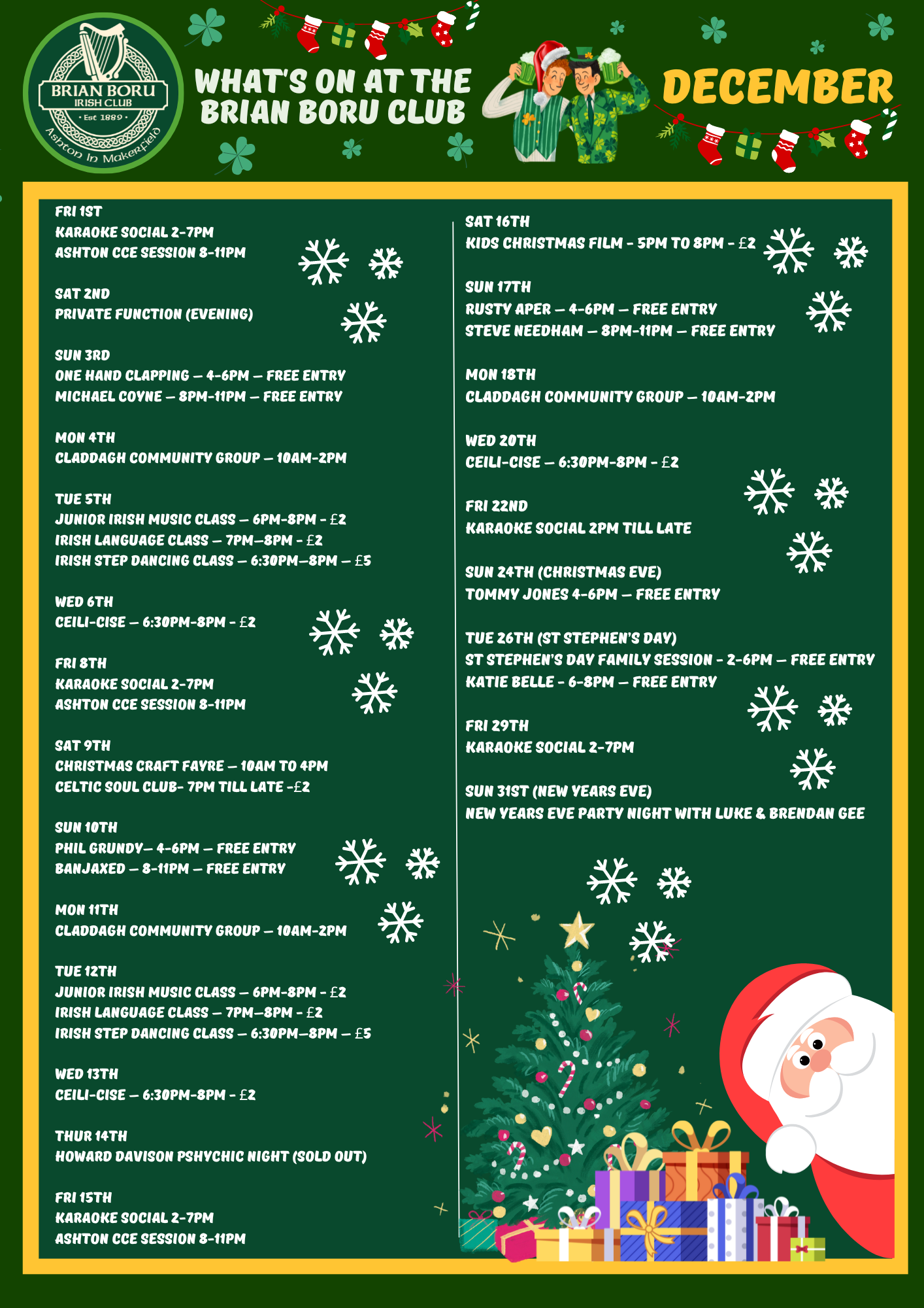 Brian Boru Irish Club – See you soon